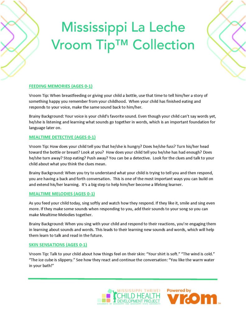 Vroom and Mind in the Making Resources for Early Childhood Partners ...