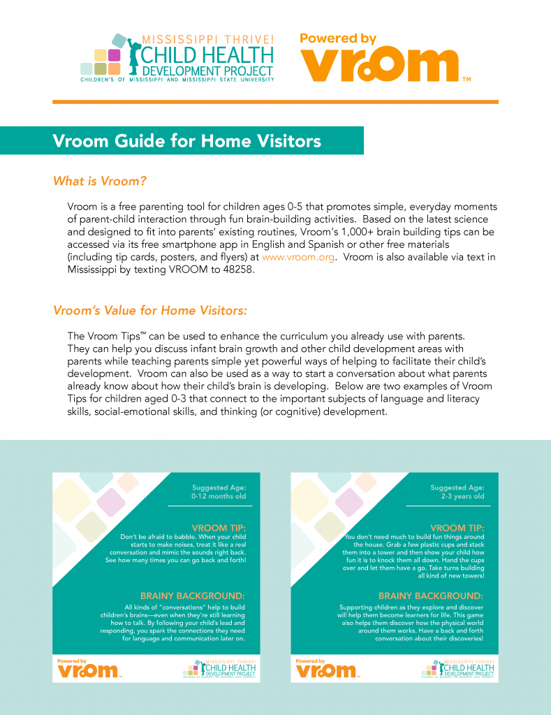 Vroom and Mind in the Making Resources for Early Childhood Partners ...