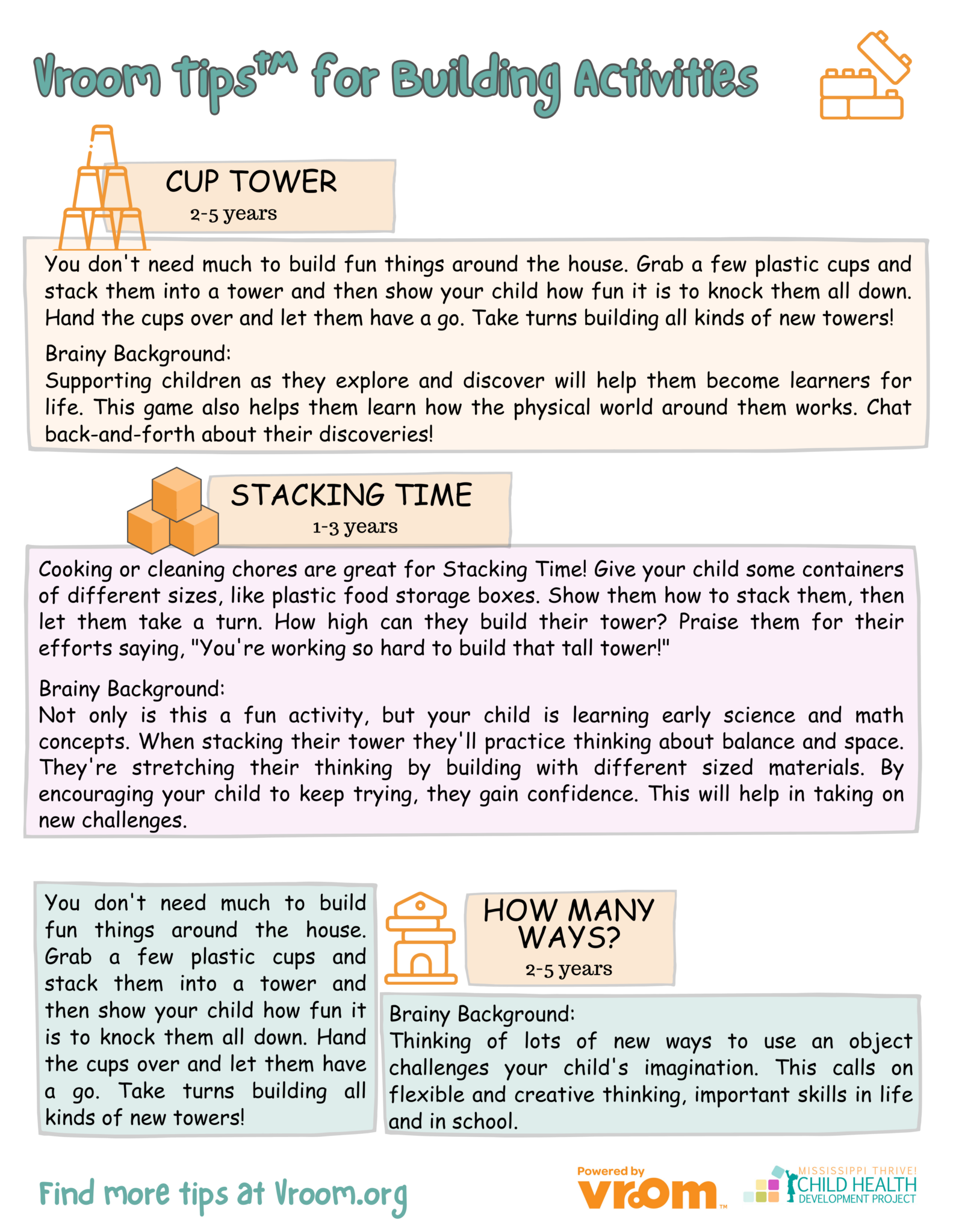 Vroom Tips for Skill Sets Landing Page – MS LIFT