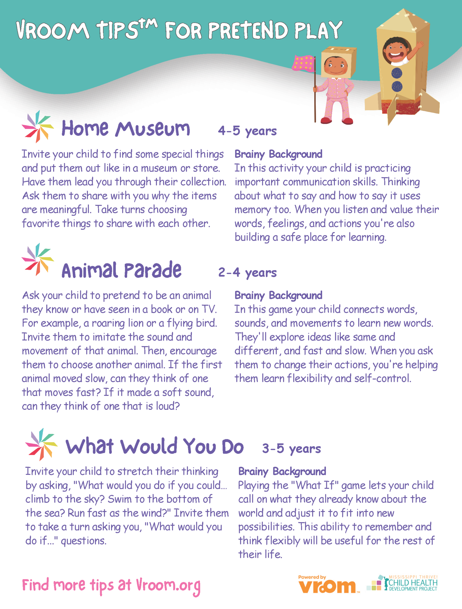 Vroom Tips for Skill Sets Landing Page – MS LIFT