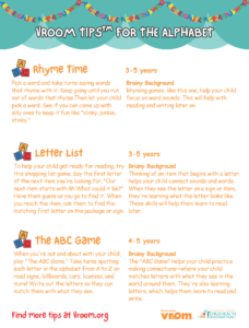 Vroom Tips for Skill Sets Landing Page – MS LIFT