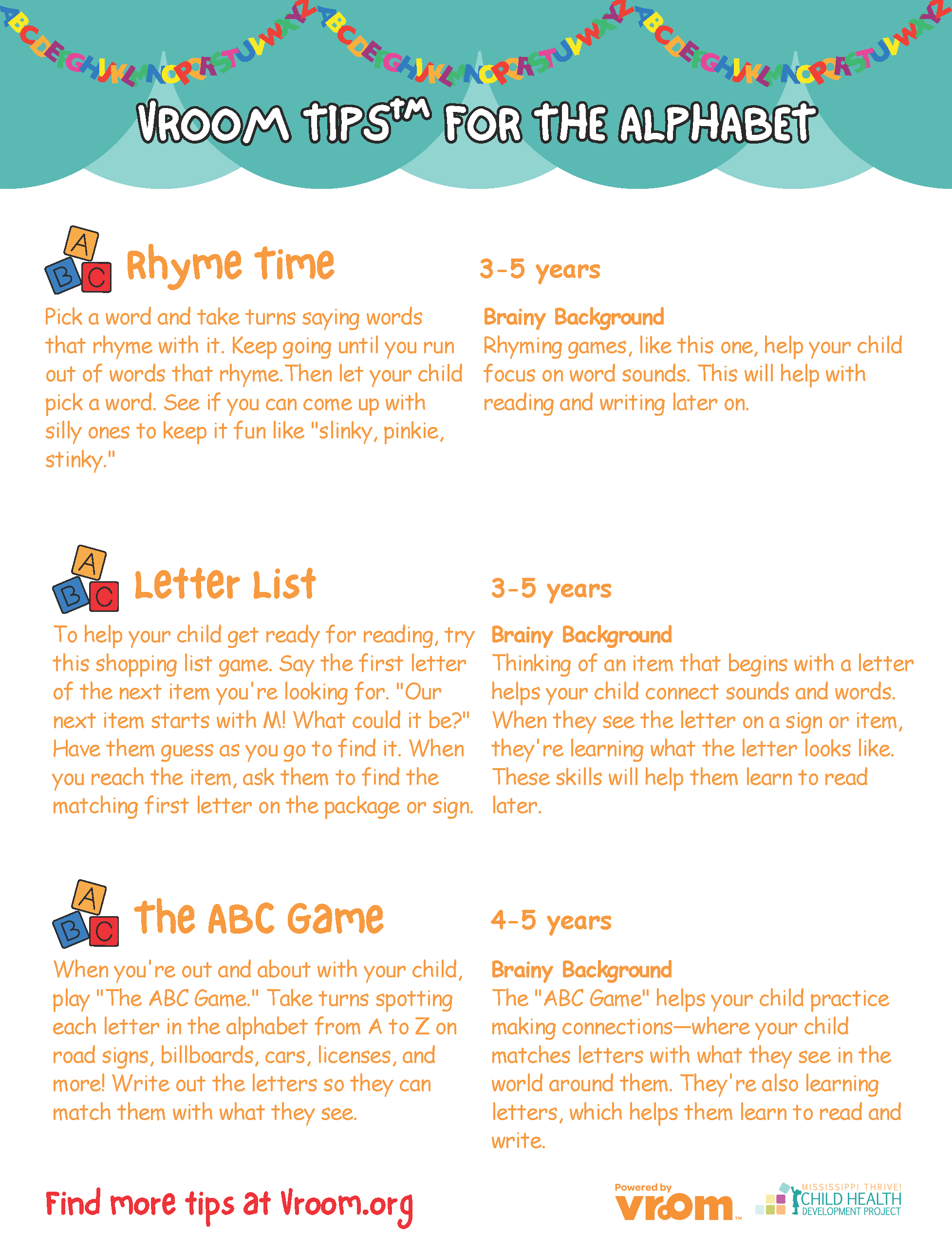 Vroom Tips for Skill Sets Landing Page – MS LIFT